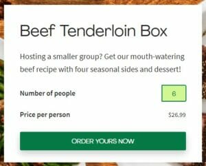 HelloFresh Thanksgiving Box 2023 - MealFinds